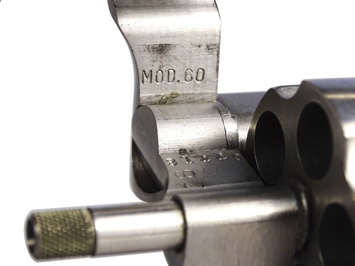 1969 Smith & Wesson Model 60 No Dash .38 S&W Revolver