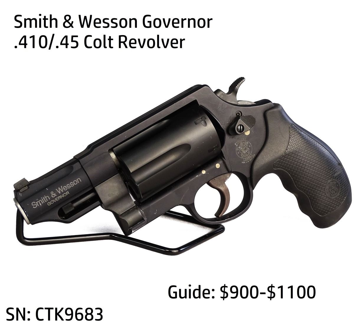 Smith & Wesson Governor .410/.45 Colt Revolver