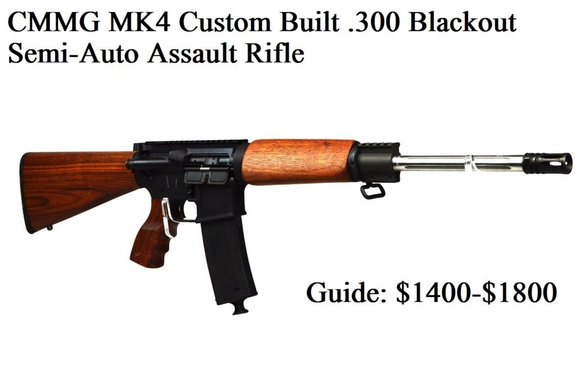 CMMG MK4 Custom Built .300 Blackout Assault Rifle