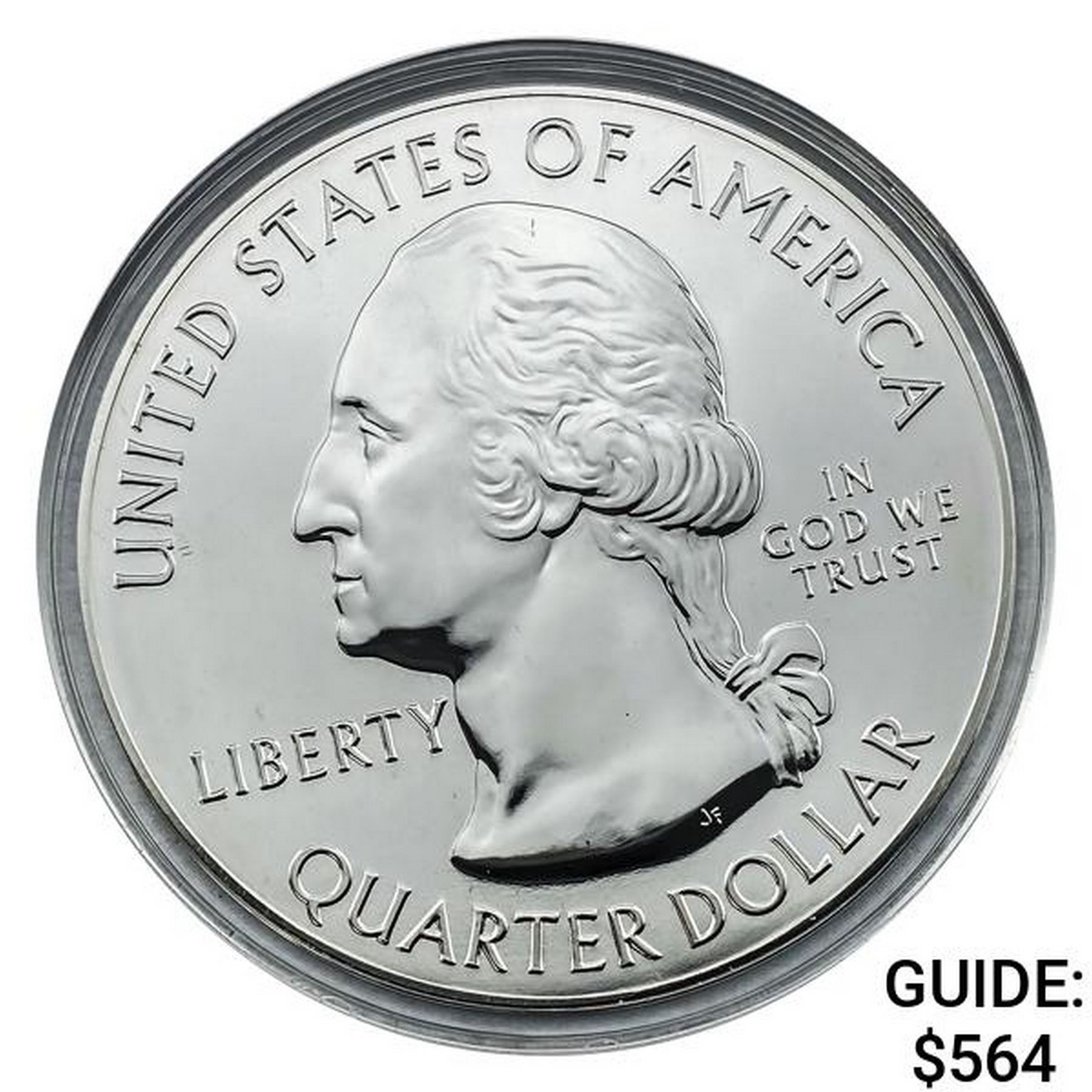 2018 5oz Silver 25C - Pictured Rocks Michigan