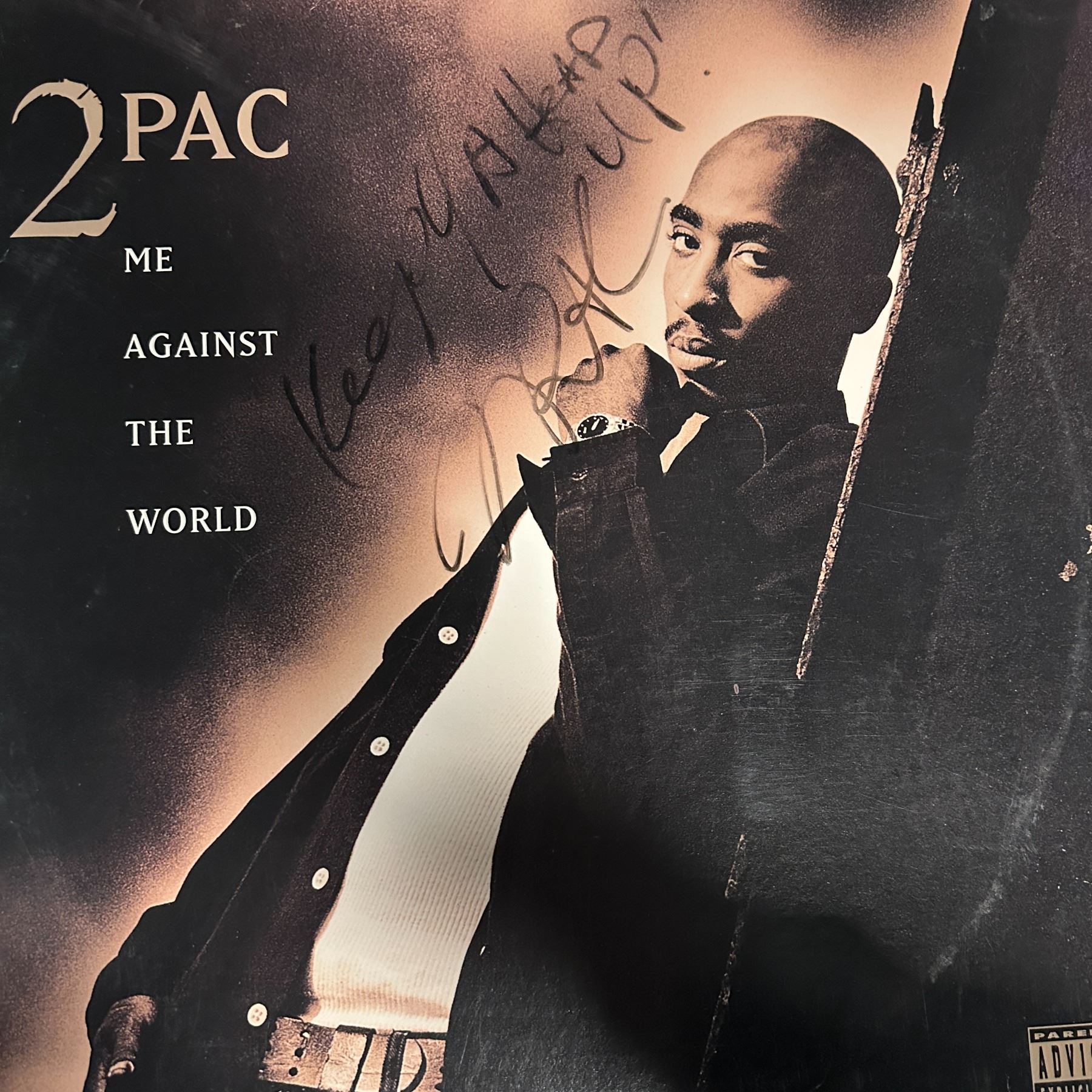 Tupac Autographed RARE ALBUM