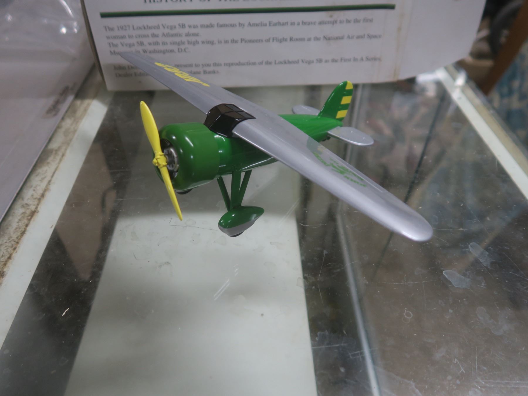 john deere vintage airplane bank - Schmalz Auctions