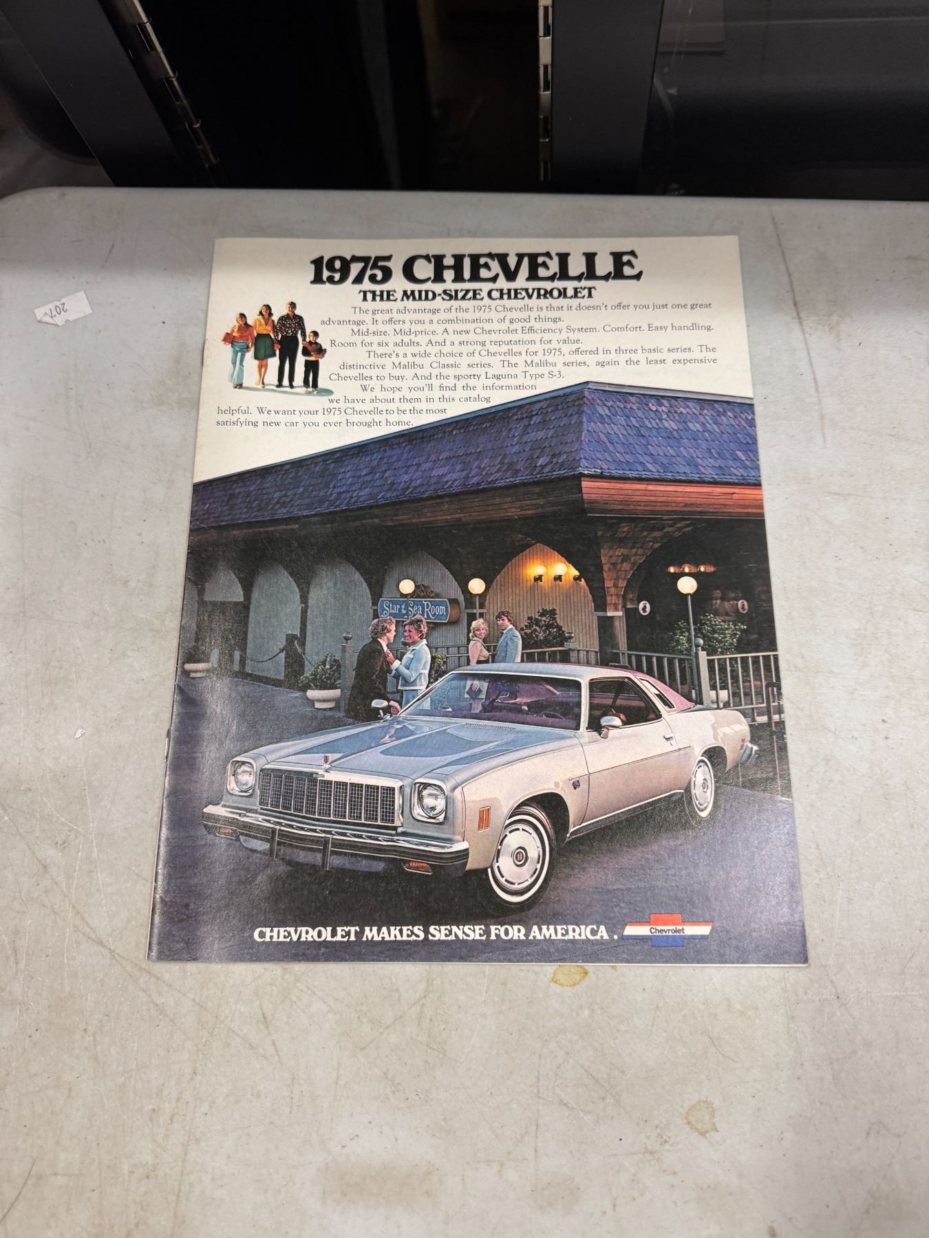 1975 Chevelle vehicle advertising pamphlet