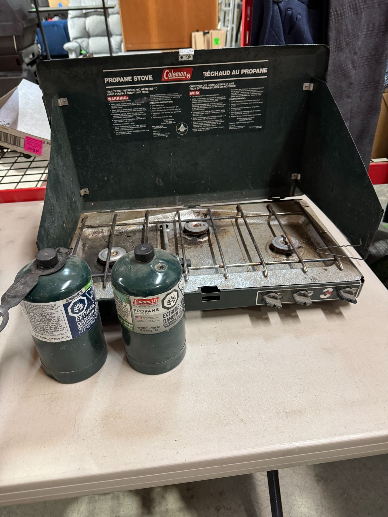 Coleman Camp stove