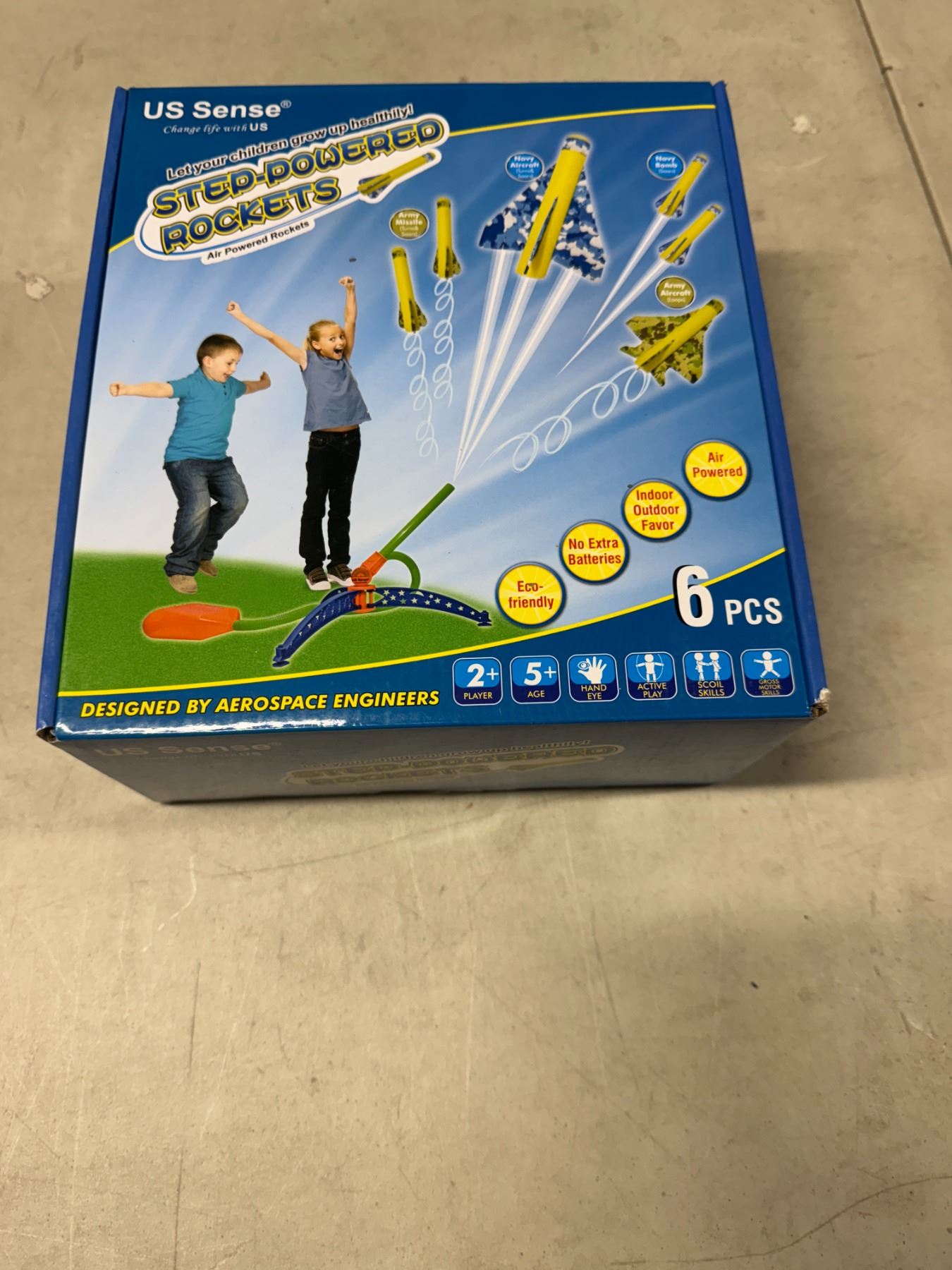 New step powered rockets