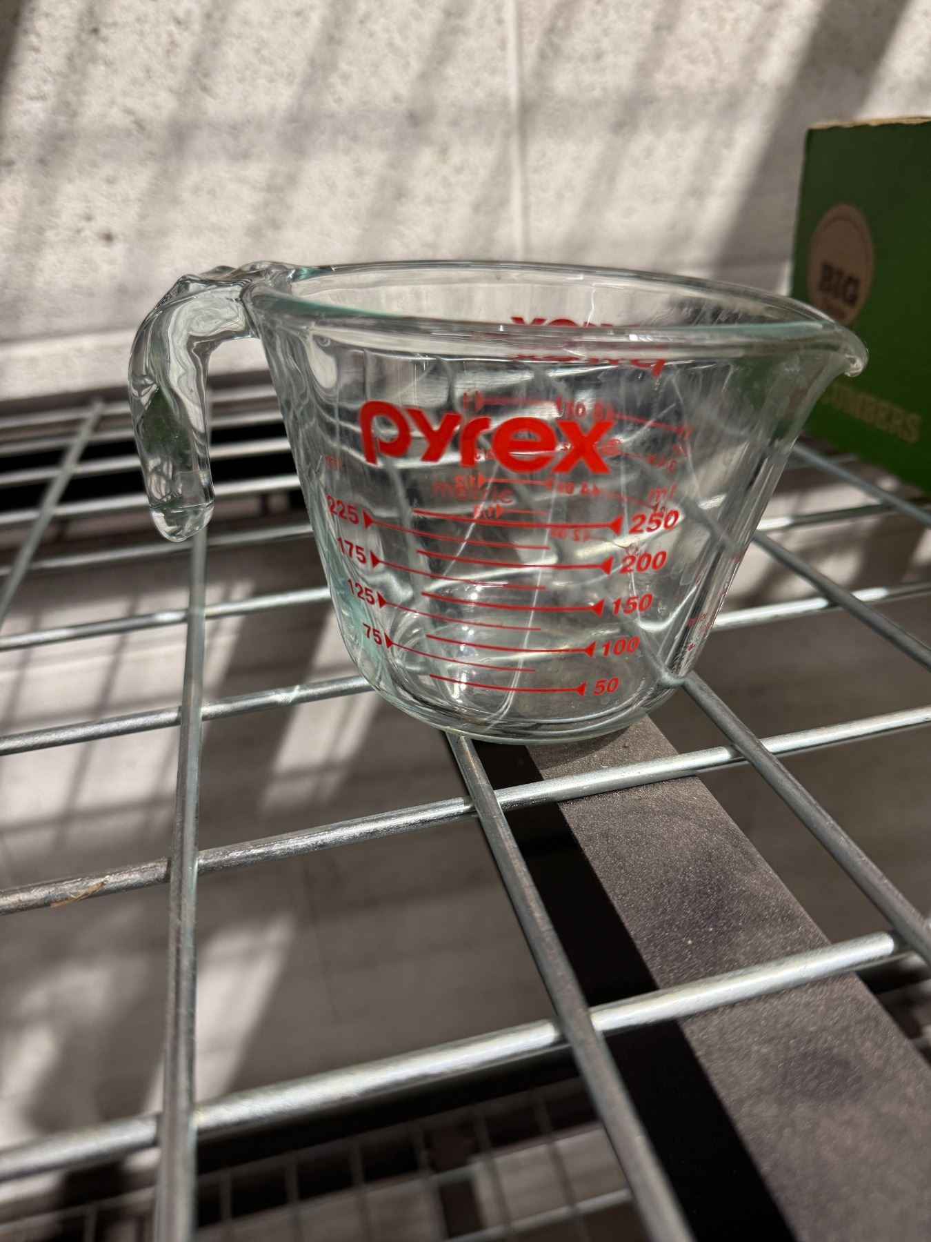 Pyrex measuring cup