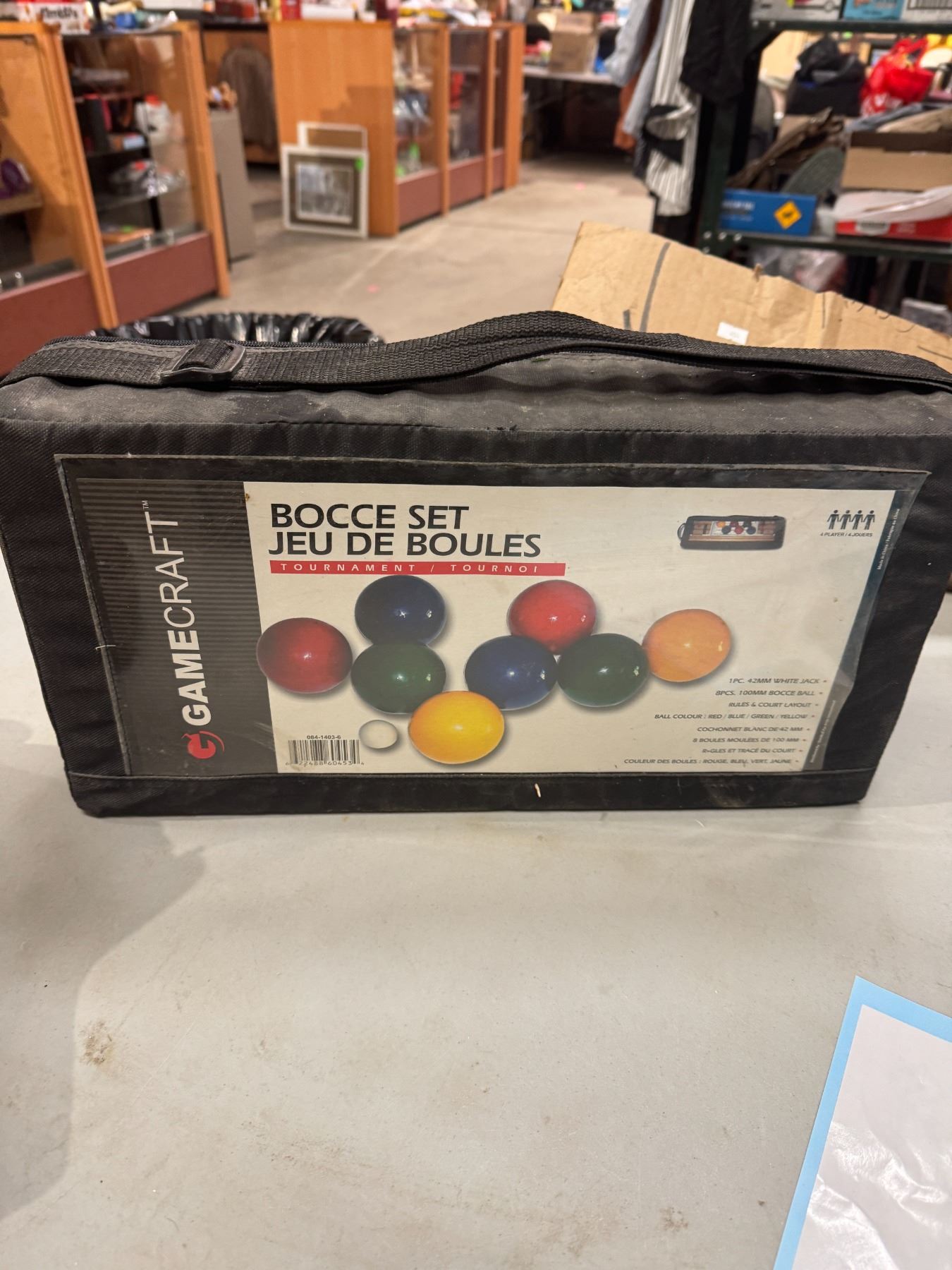 Bocce ball set