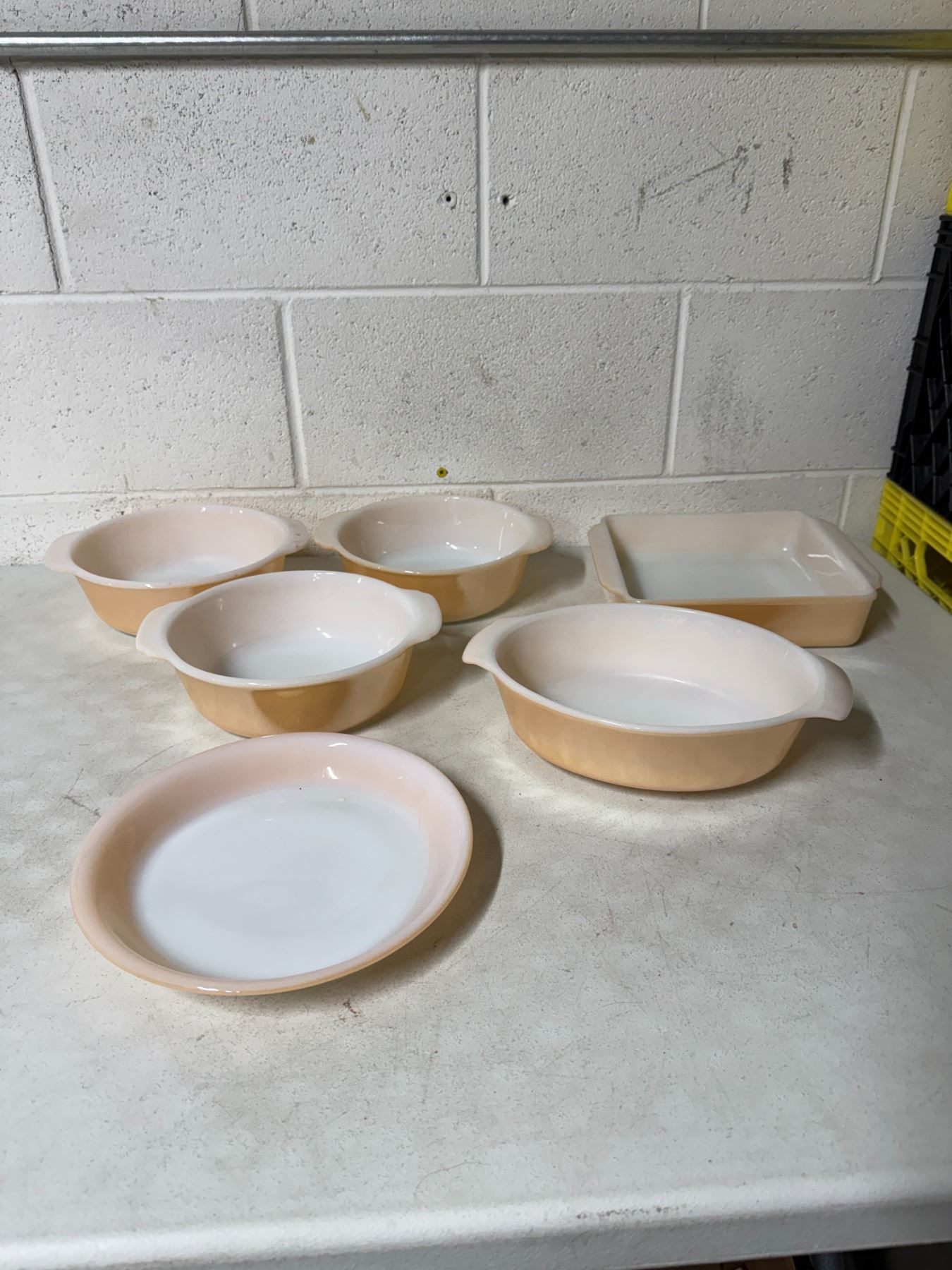 Fire king, baking dishes