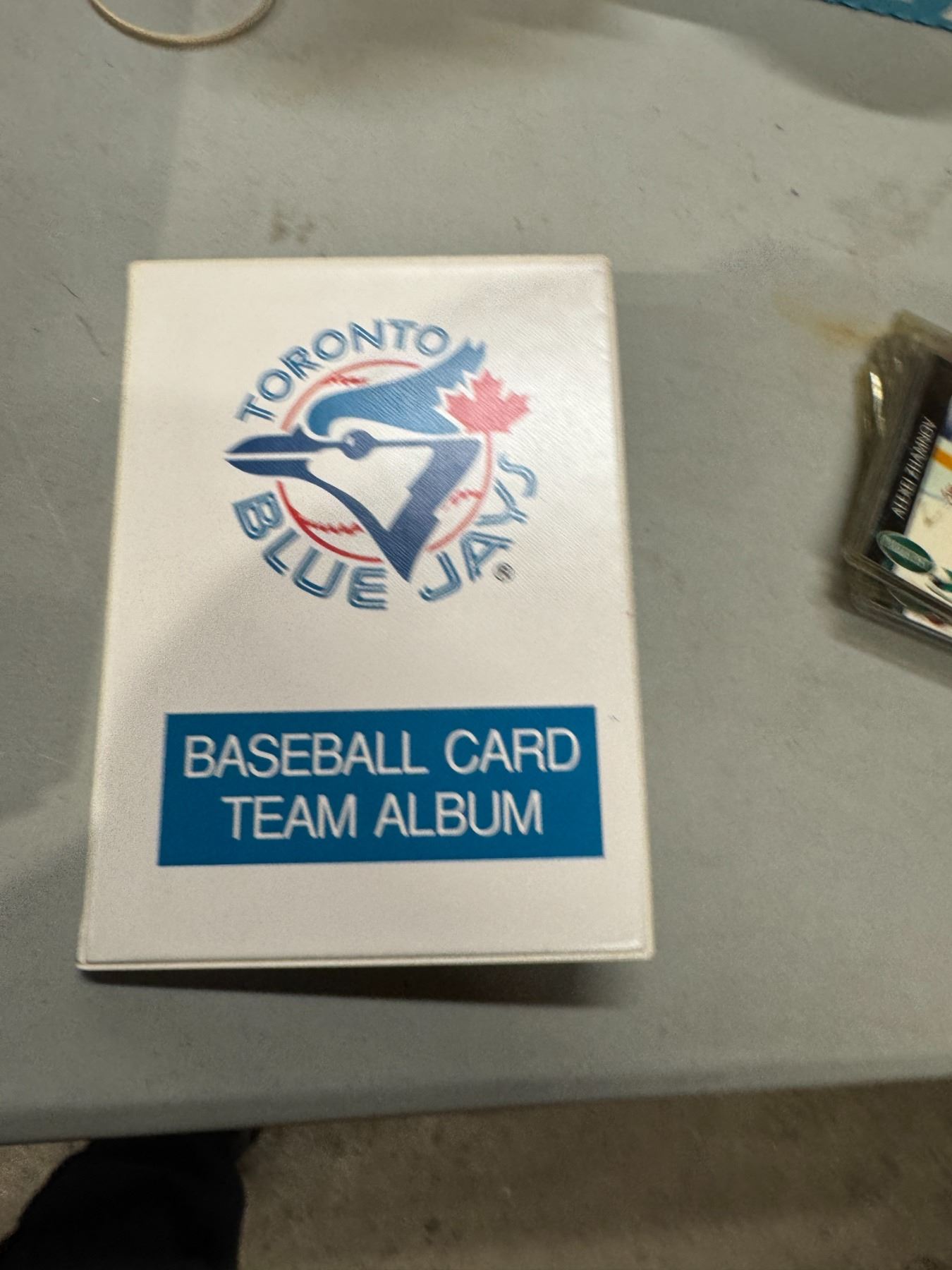 Toronto Blue Jays baseball card team album