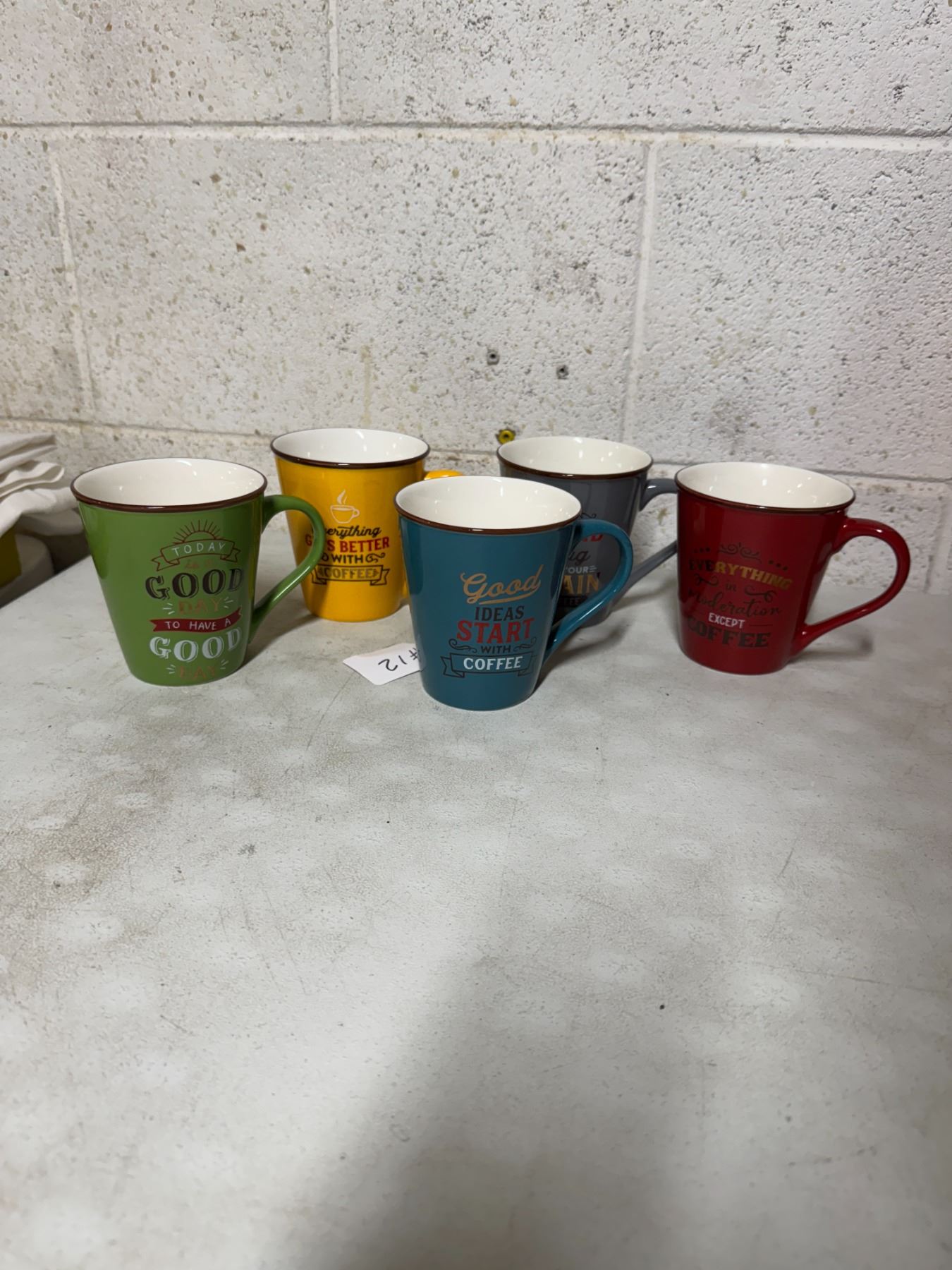 Casa Signature coffee cups