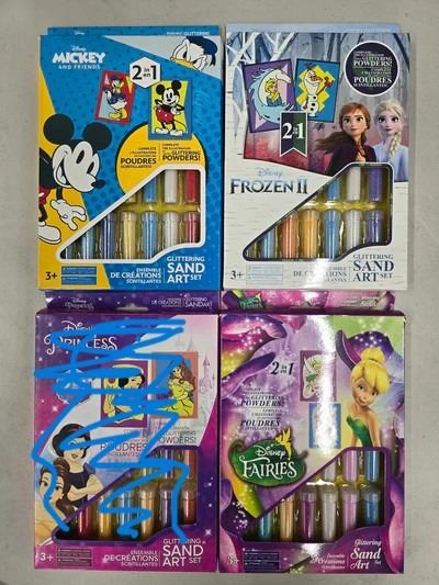 3 pack sand art kits