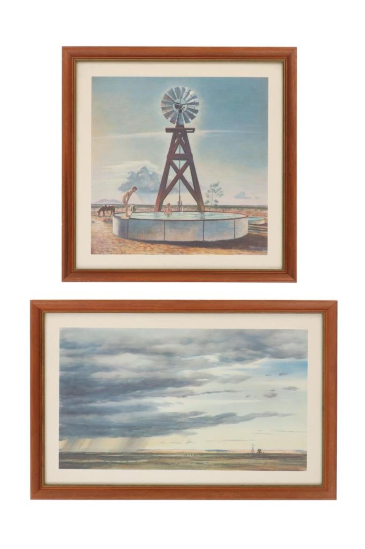 Peter Hurd (1904-1984) Farm Lithograph Collection