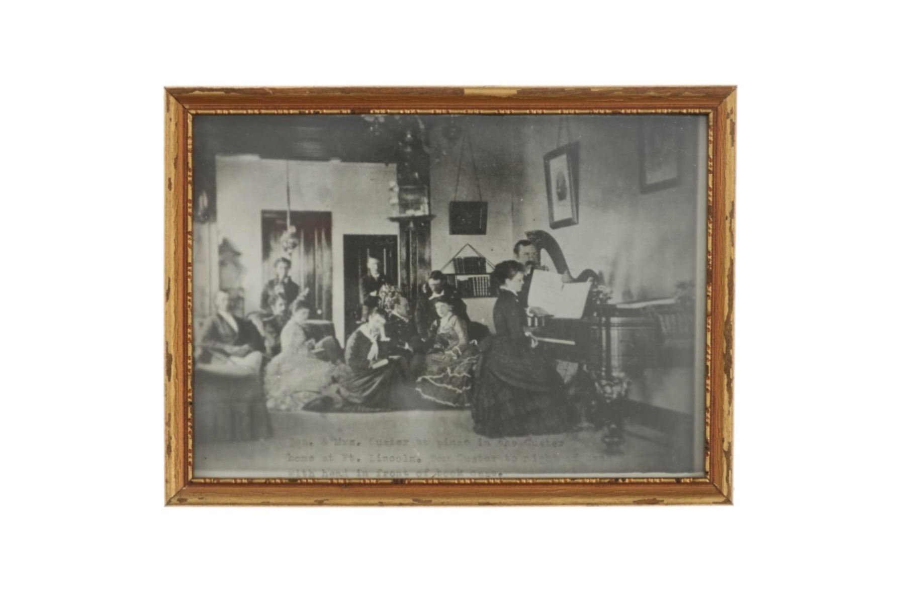 Rare Lt. Colonel & Elizabeth Custer Photograph