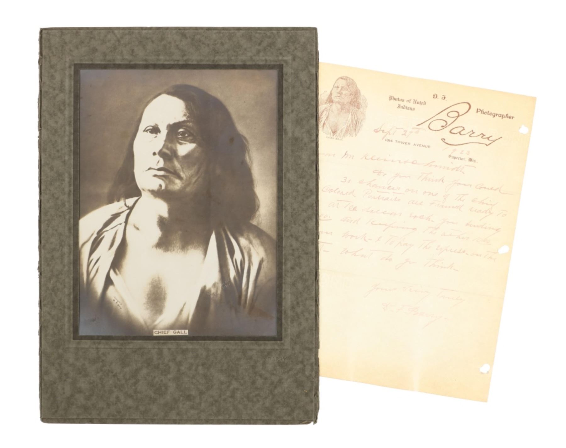 D.F. Barry (1854-1934) Chief Gall Hunkpapa Lakota