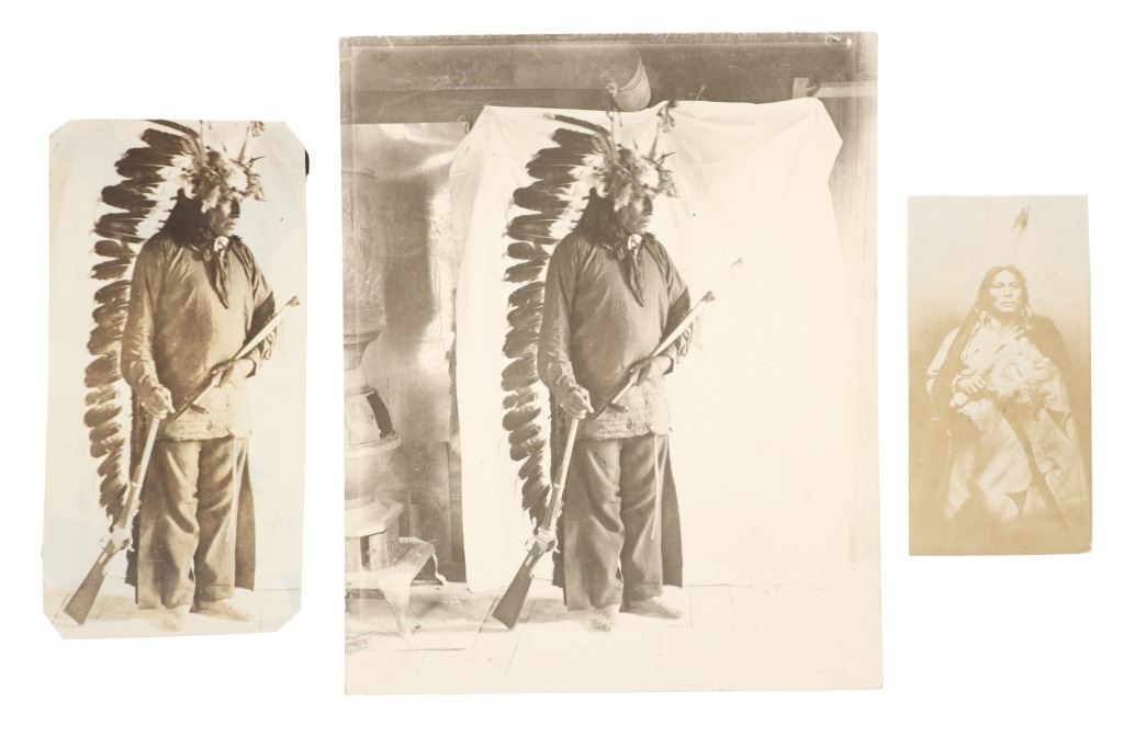 Chief Gall and Chief Rain-in-the-Face Photos 1870s