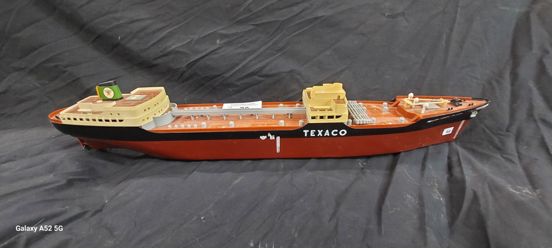 Amazing Vintage SS Texaco north Dakota tanker ship 27"