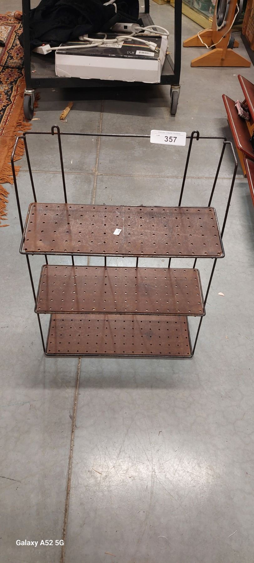 Vintage Oil rack, 16"x22"