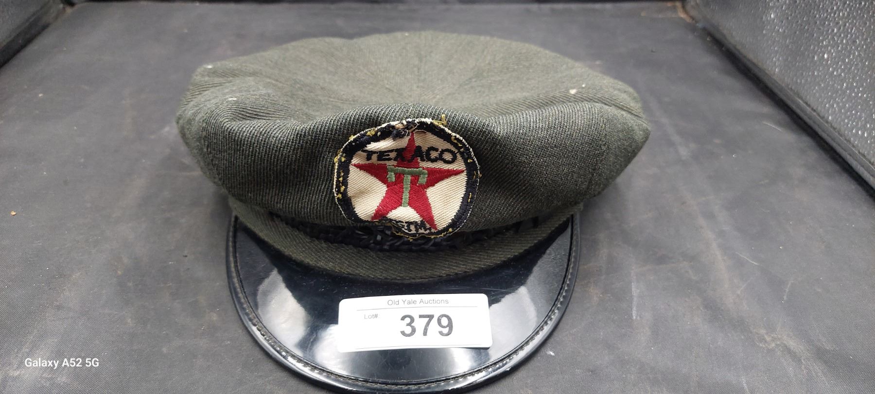 Vintage Texaco gas station hat, made by Landcaster brand California