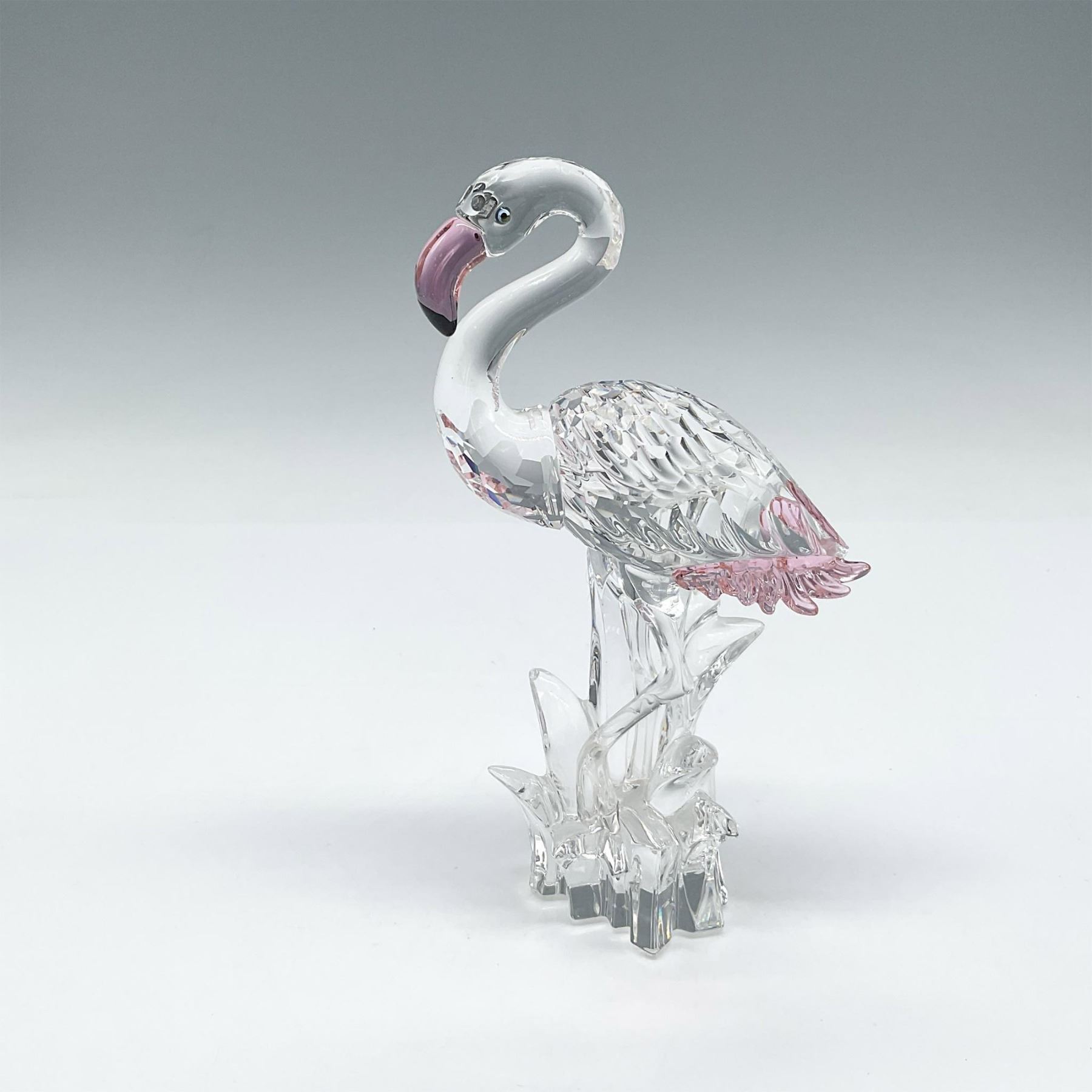 Swarovski Crystal Figurine, Flamingo