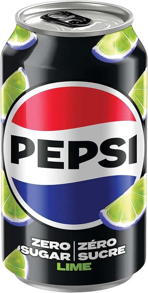 NEW 12 X 355ML PEPSI ZERO SUGAR LIME