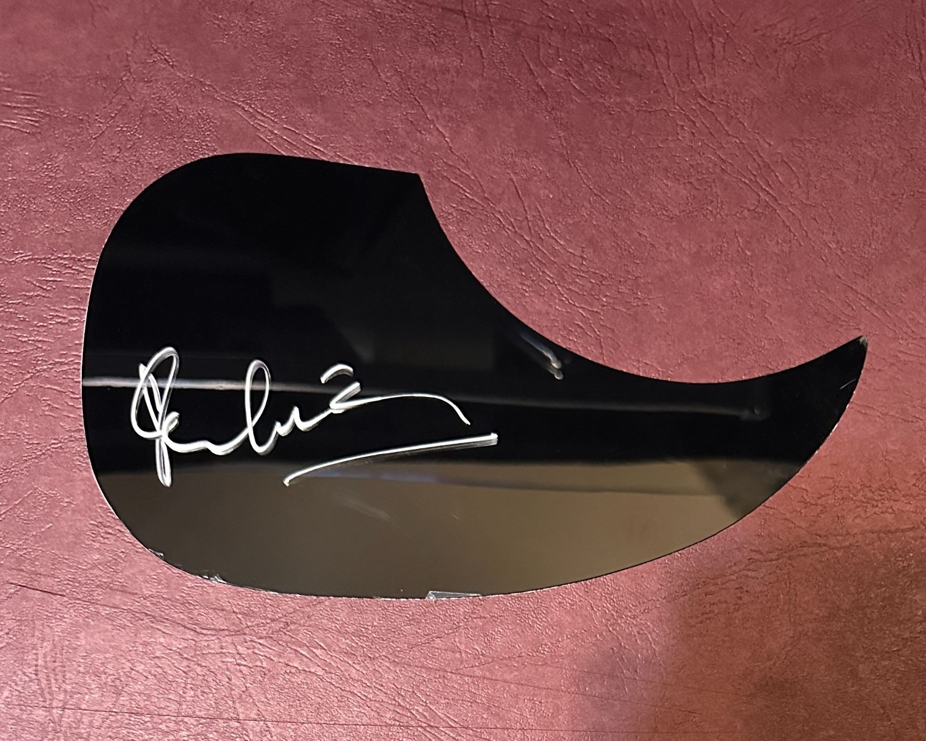 Paul McCartney Autographed Pickguard