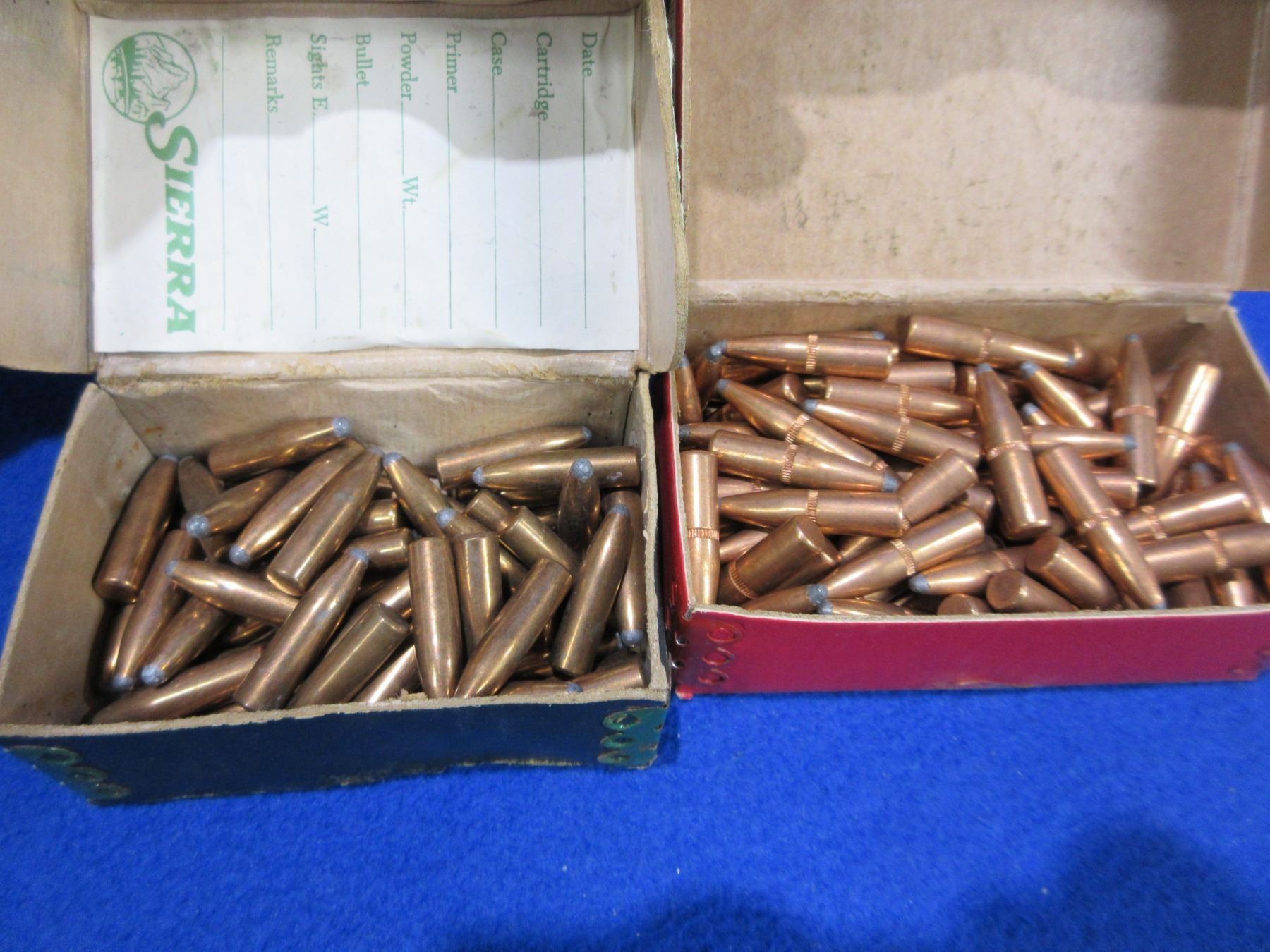 6MM .243" 100gr Sierra and Hornady Bullets
