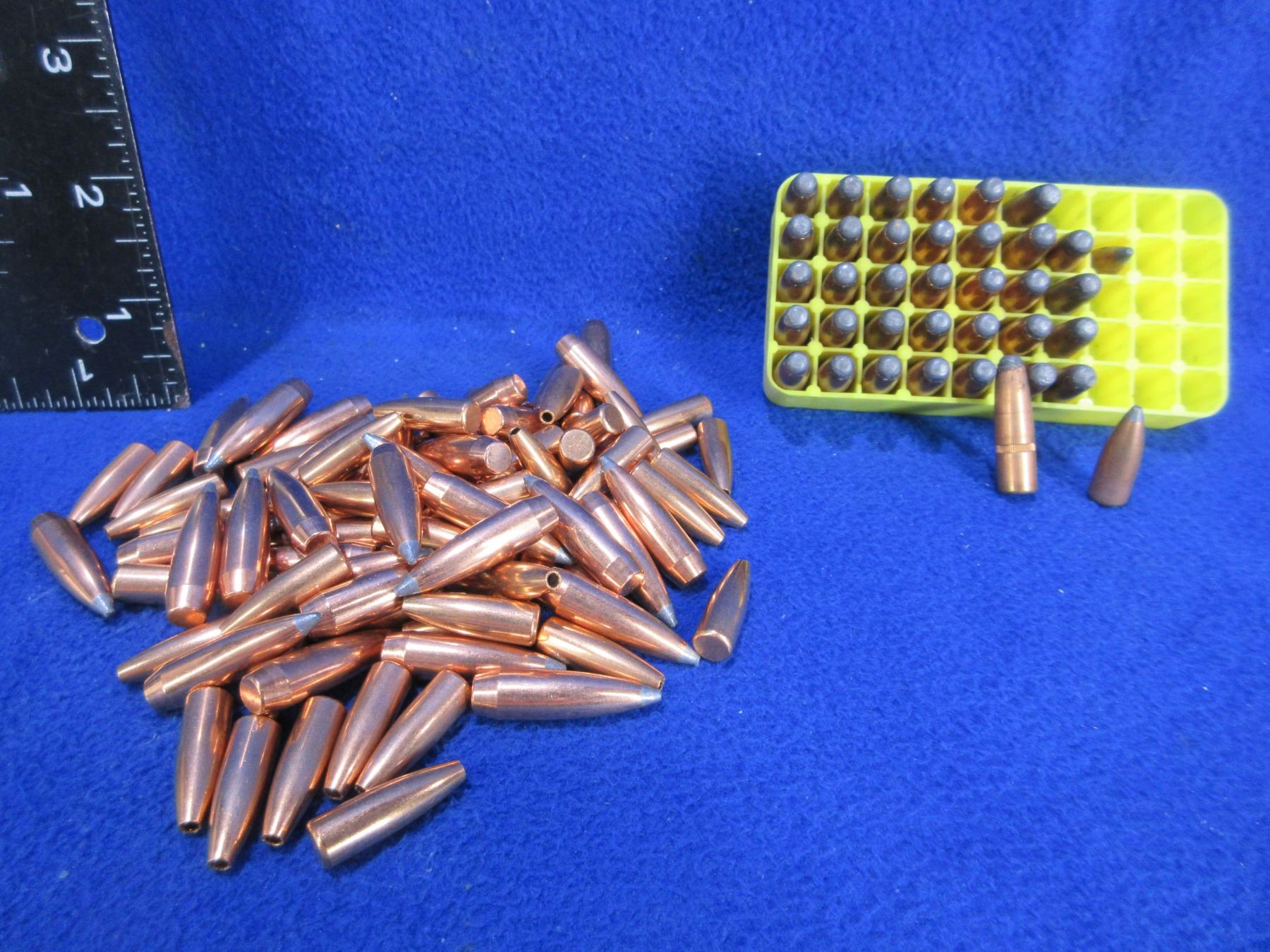 30 Cal. .308" Mixed Bullets - Box of 37, Bag of 86