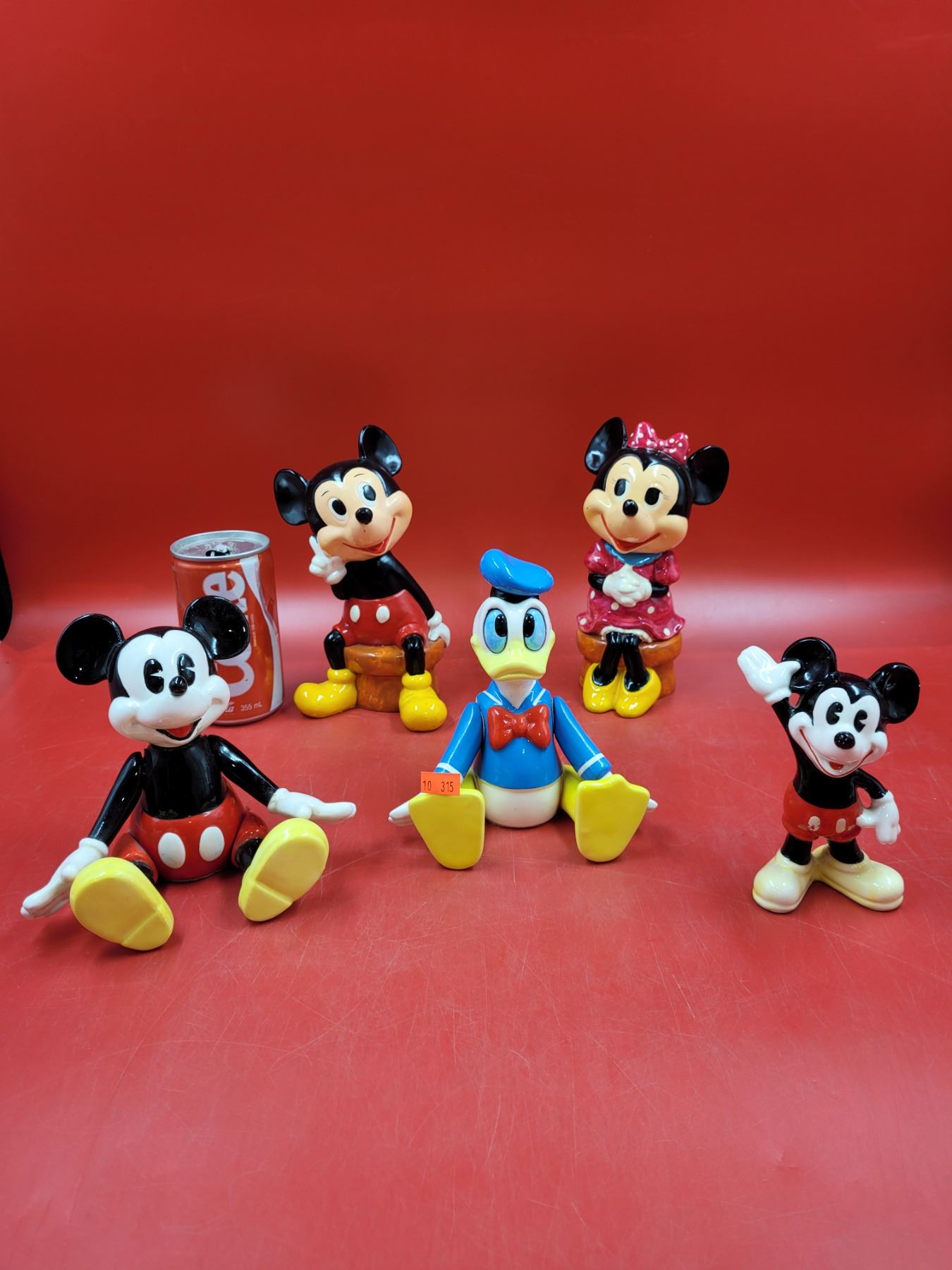 Walt Disney Productions Figurines & Schmid Disney Music Figurines Made ...