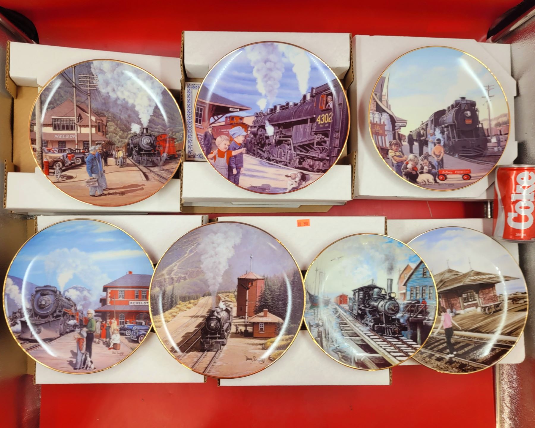 VTG Railroad Collector's Plates