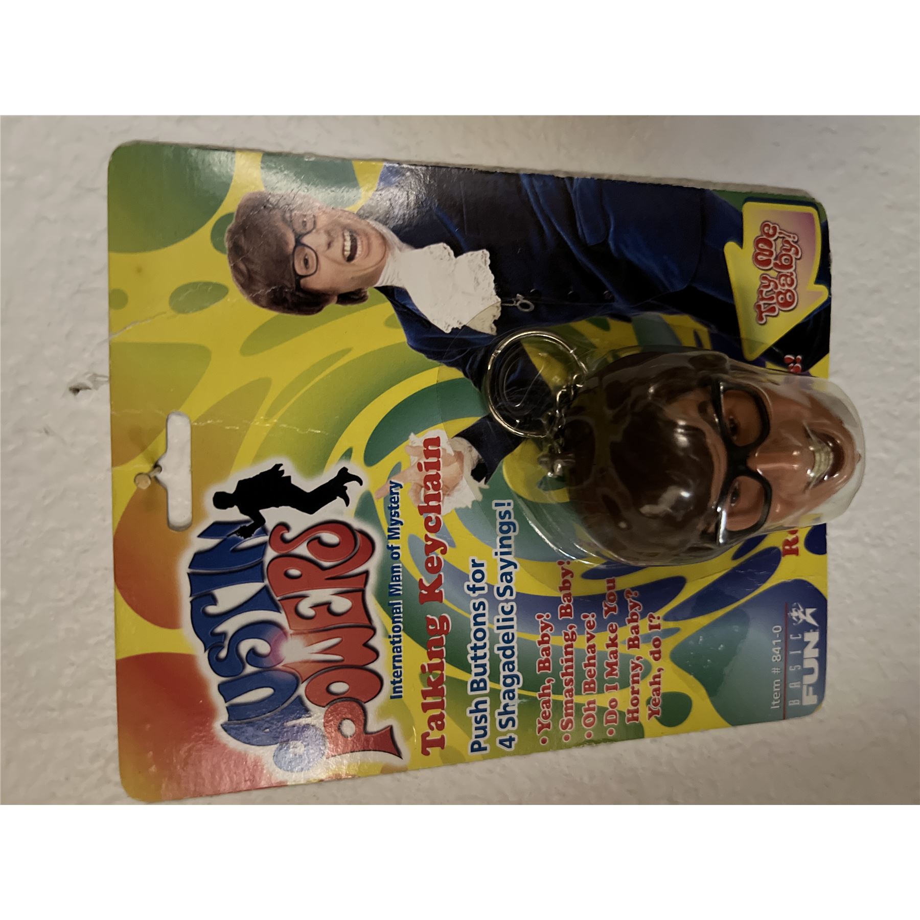 Austin Powers Talking Key Chain