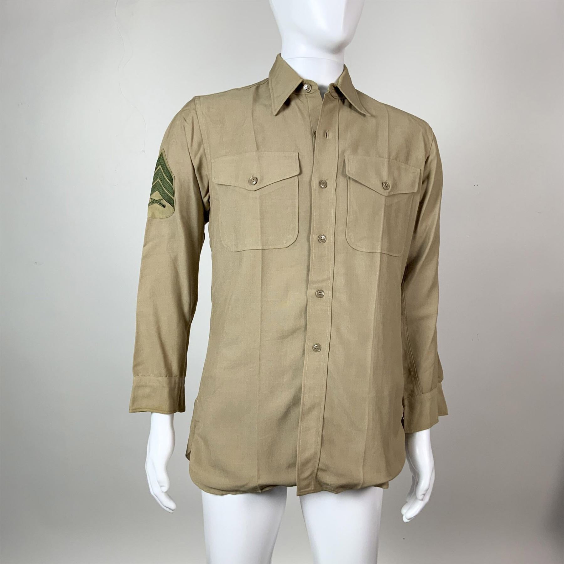 United States Marine Corps Sergeant Shirt, 15.5 - 32