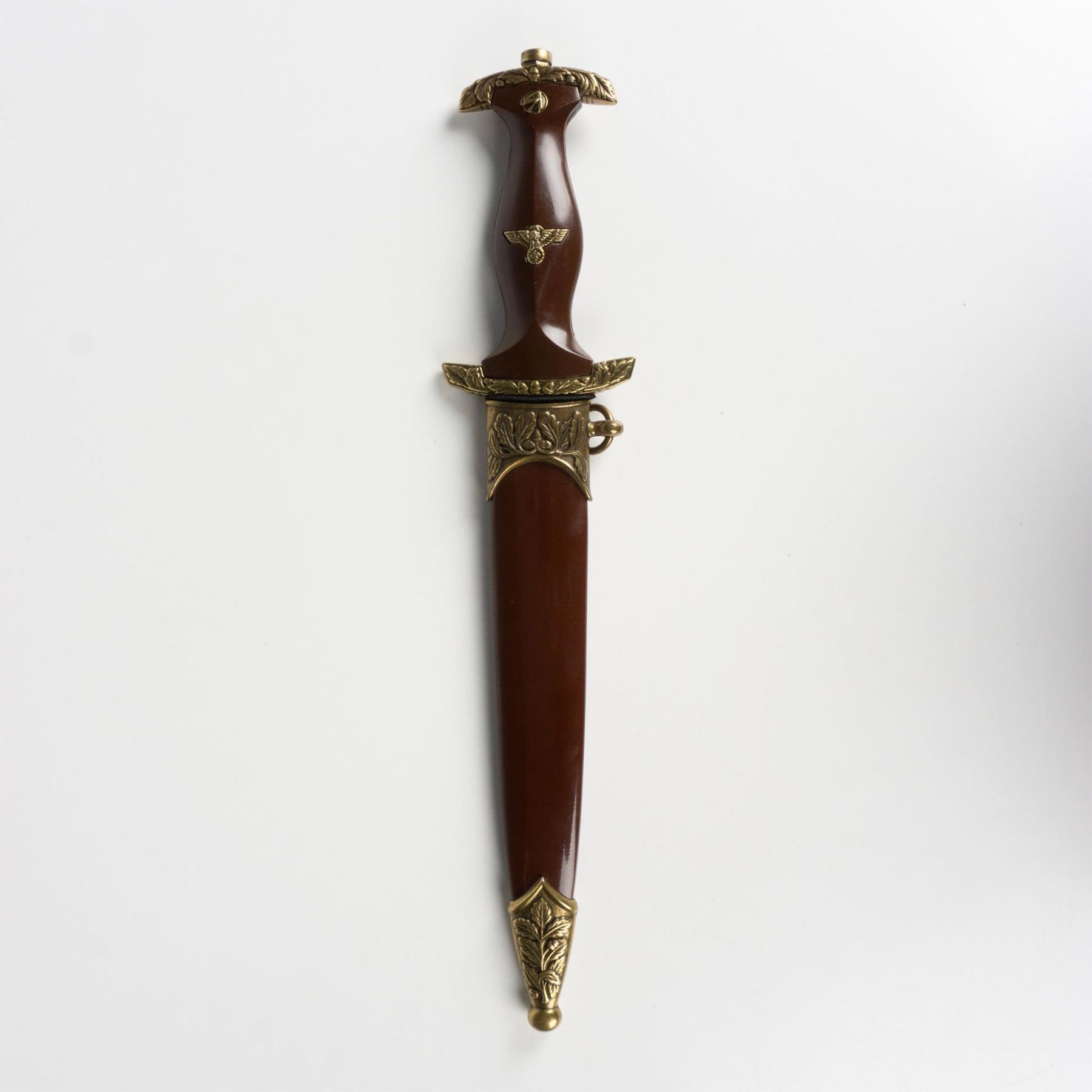 German Third Reich Style Dagger, Brown