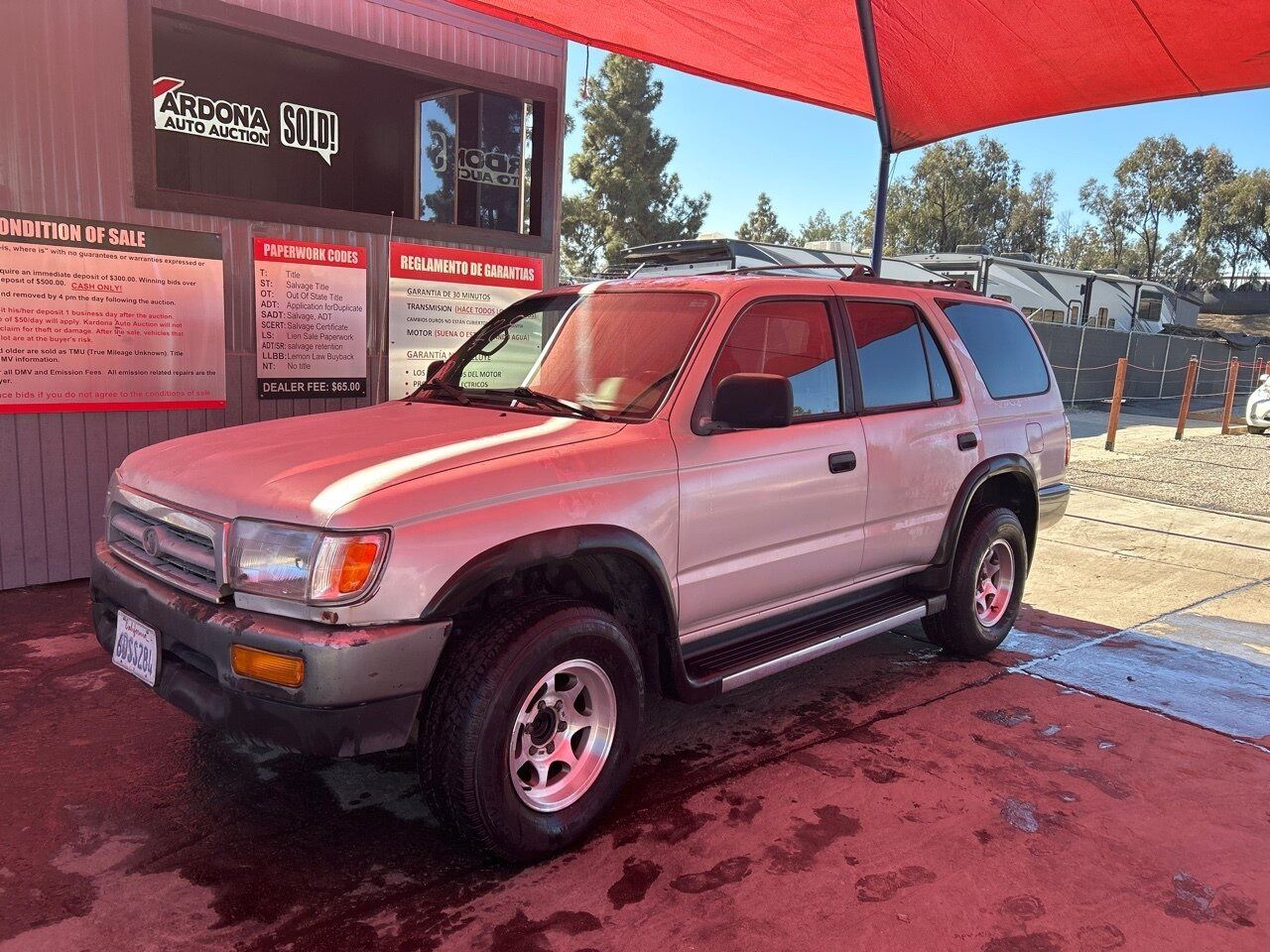 1998 TOYOTA 4RUNNER