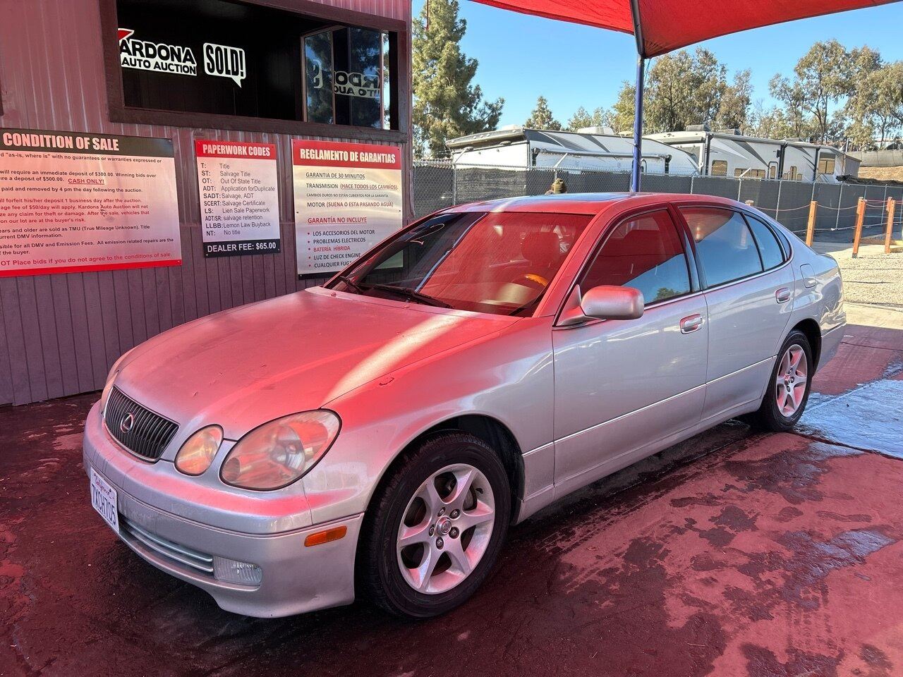 2001 LEXUS GS 430