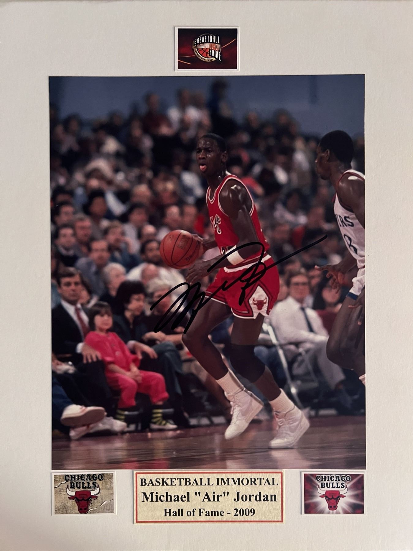 Michael Jordan signed photo