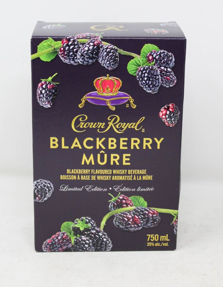 CROWN ROYAL BLACKBERRY MURE CANADIAN WHISKY 750ML