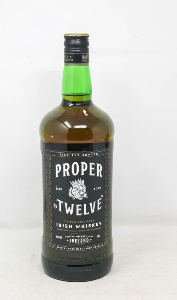 PROPER TWELVE IRISH WHISKEY- TRIPLE DISTILLED
