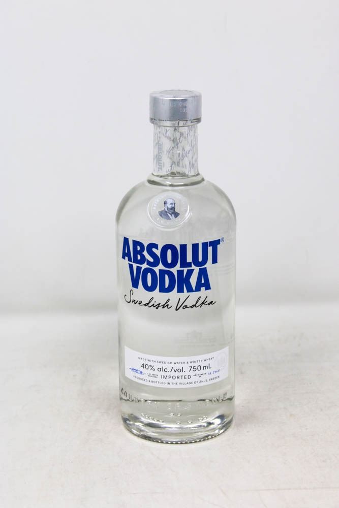 ABSOLUT SWEDISH VODKA 750ML 40%