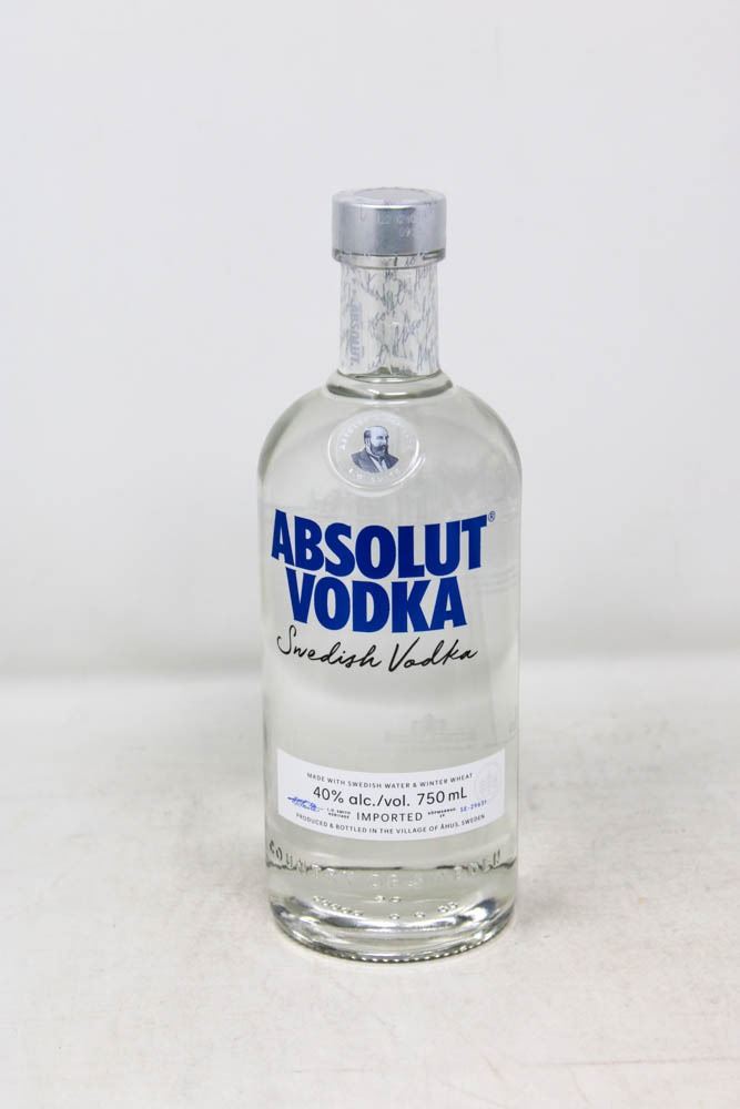 ABSOLUT SWEDISH VODKA 750ML 40%