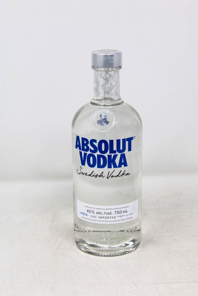 ABSOLUT SWEDISH VODKA 750ML 40%