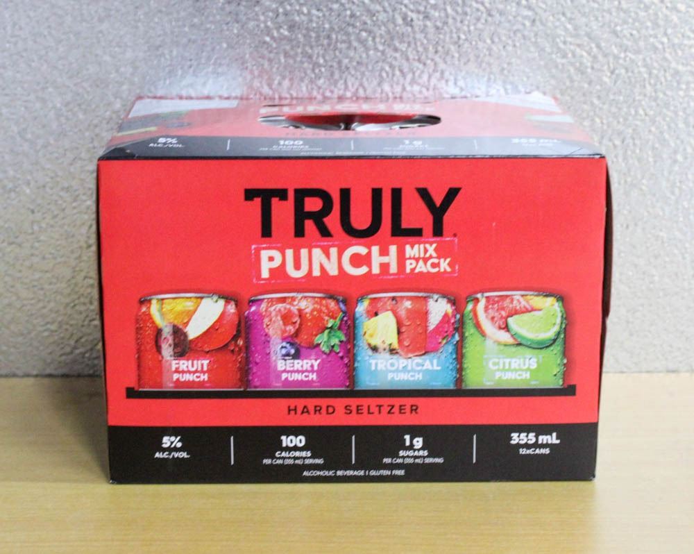 12PK TRULY PUNCH HARD SELTZER MIXED PACK;