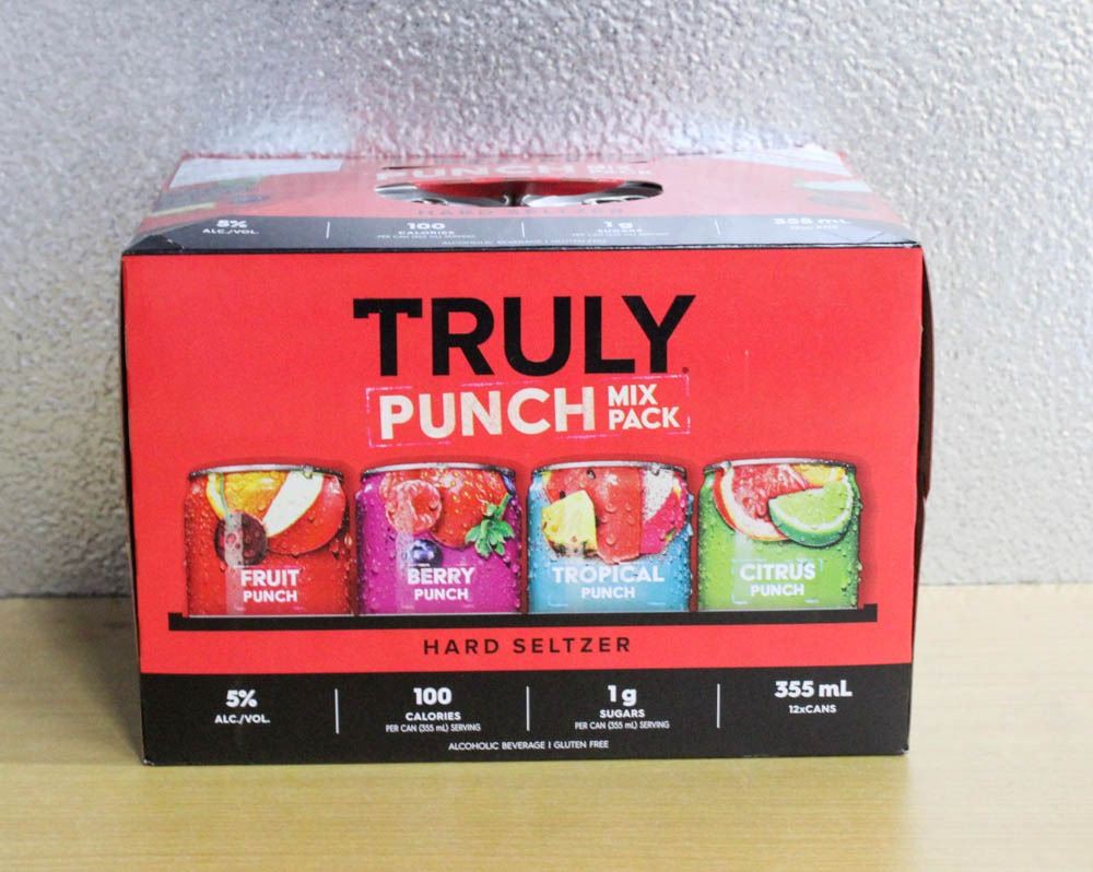12PK TRULY PUNCH HARD SELTZER MIXED PACK;