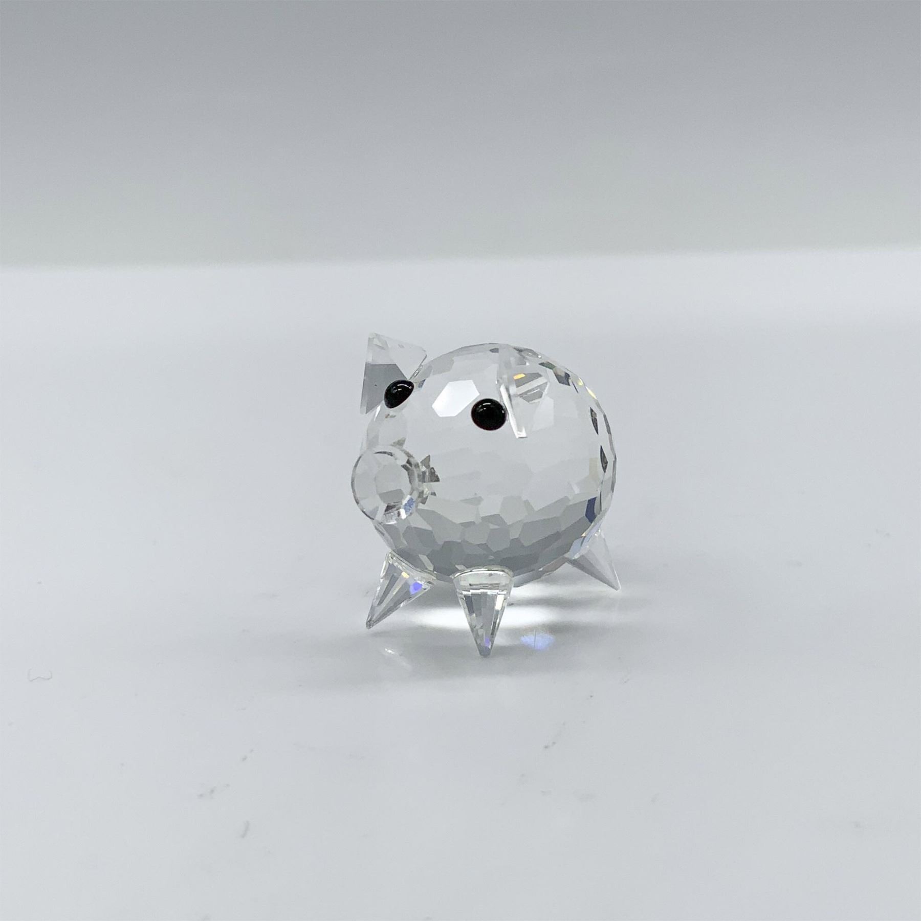 Swarovski Crystal Figurine, Mini Pig