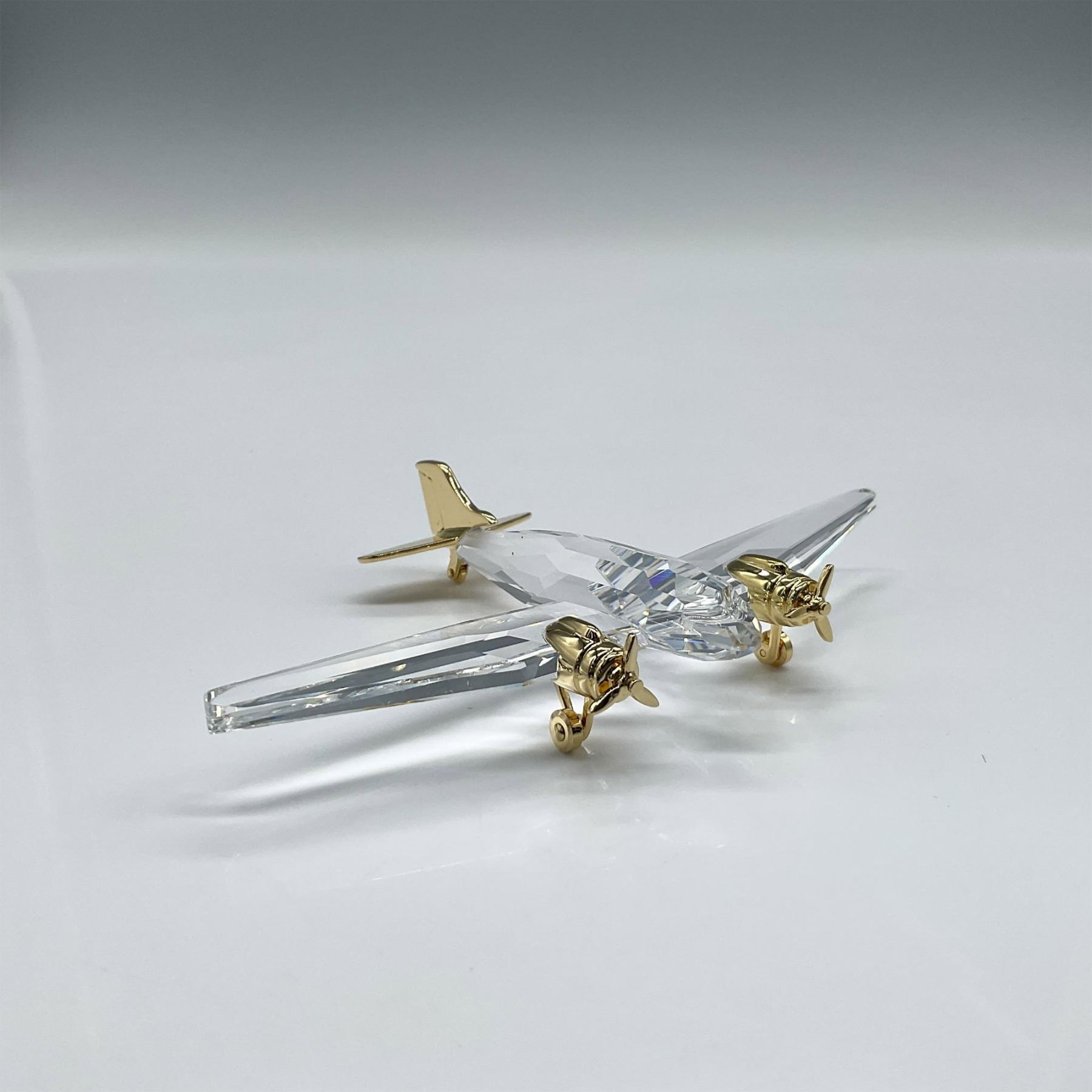 Swarovski Crystal Memories, Journeys Gold Airplane
