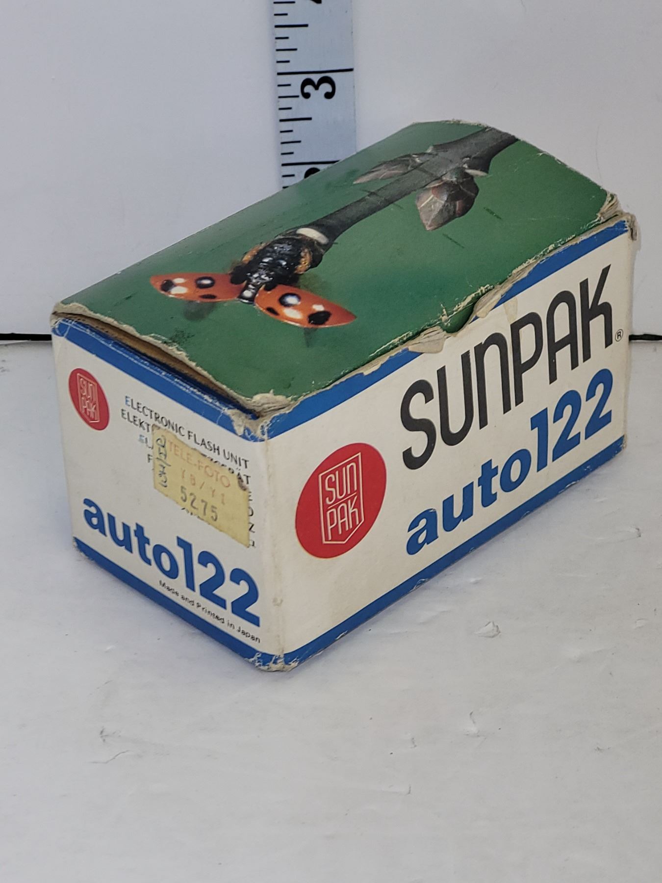 Vintage Sunpak Auto 122 Electronic Flash Unit