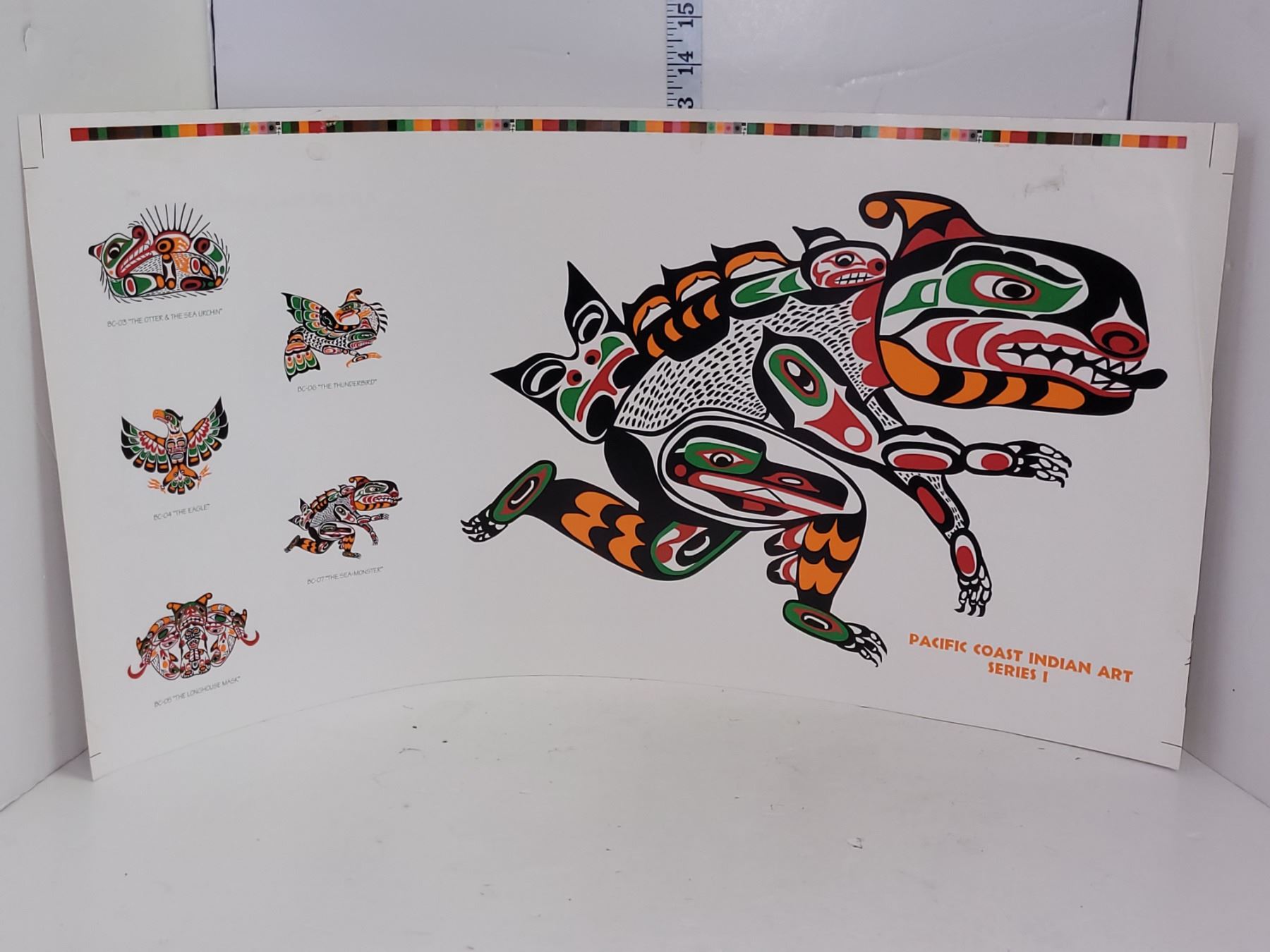 Limited Edition Jim Nelson Haida Art Print Set - Pacific Coast Indian ...