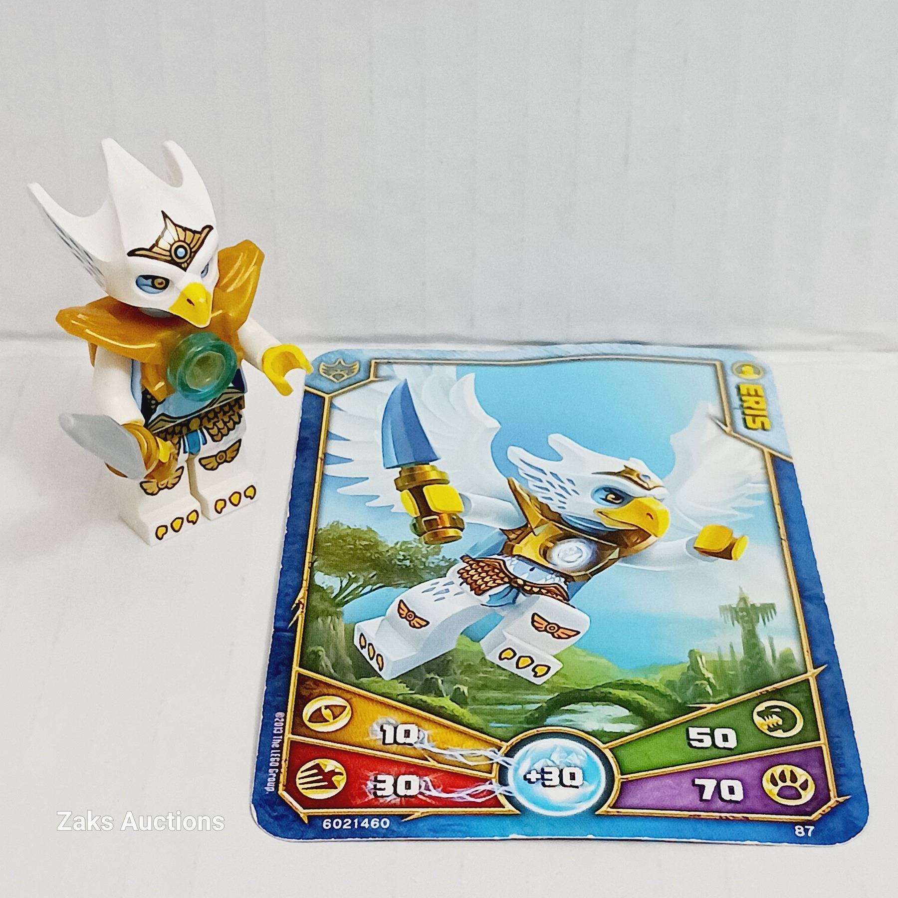 Lego Legends Of Chima: Eris Minifigure - Item No: loc005 - With Accessories