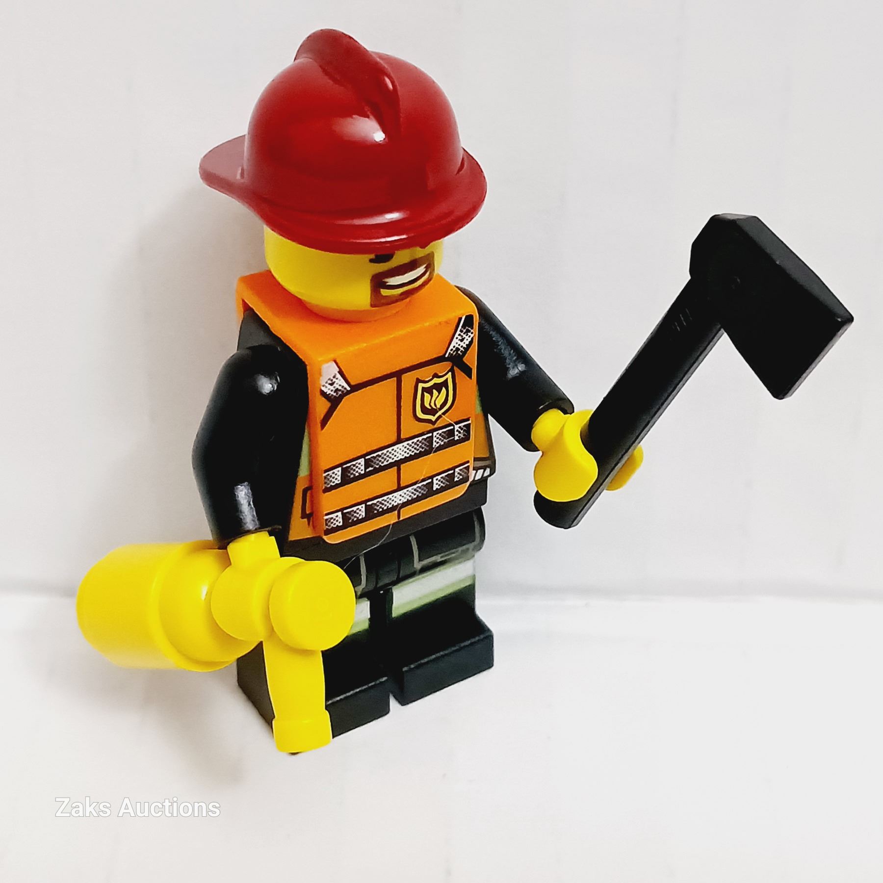 Lego City: Fire Minifigure - Item No: cty0342 - With Accessories
