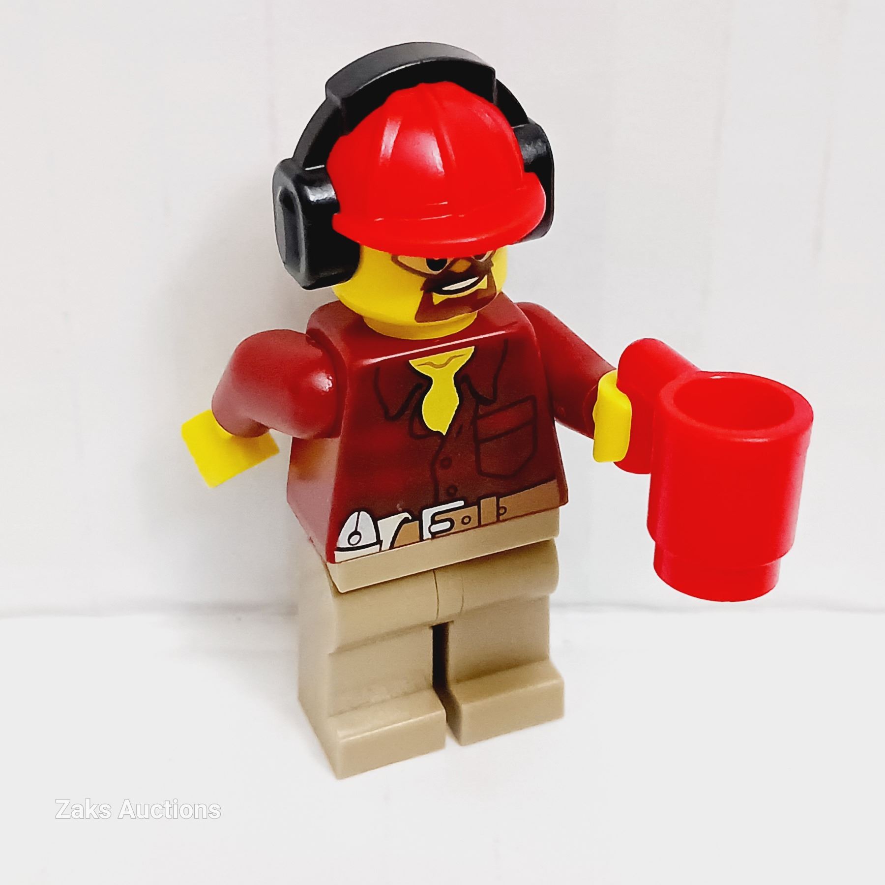 Lego City: Flannel Shirt Minifigure - Item No: cty0540 - With Accessories