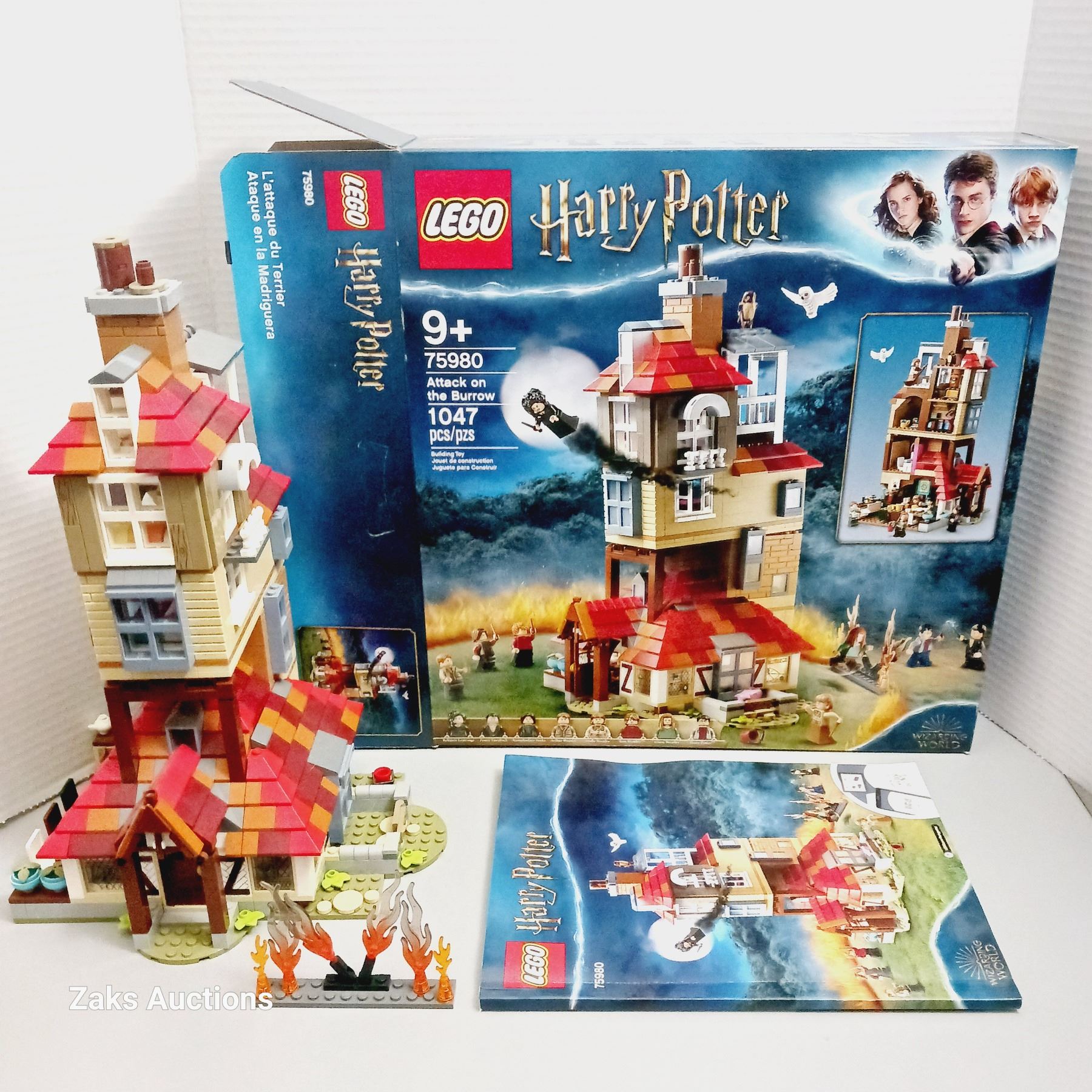 Lego HP: Attack on the Burrow - Item No: 75980-1 - *99% Complete, Only ...